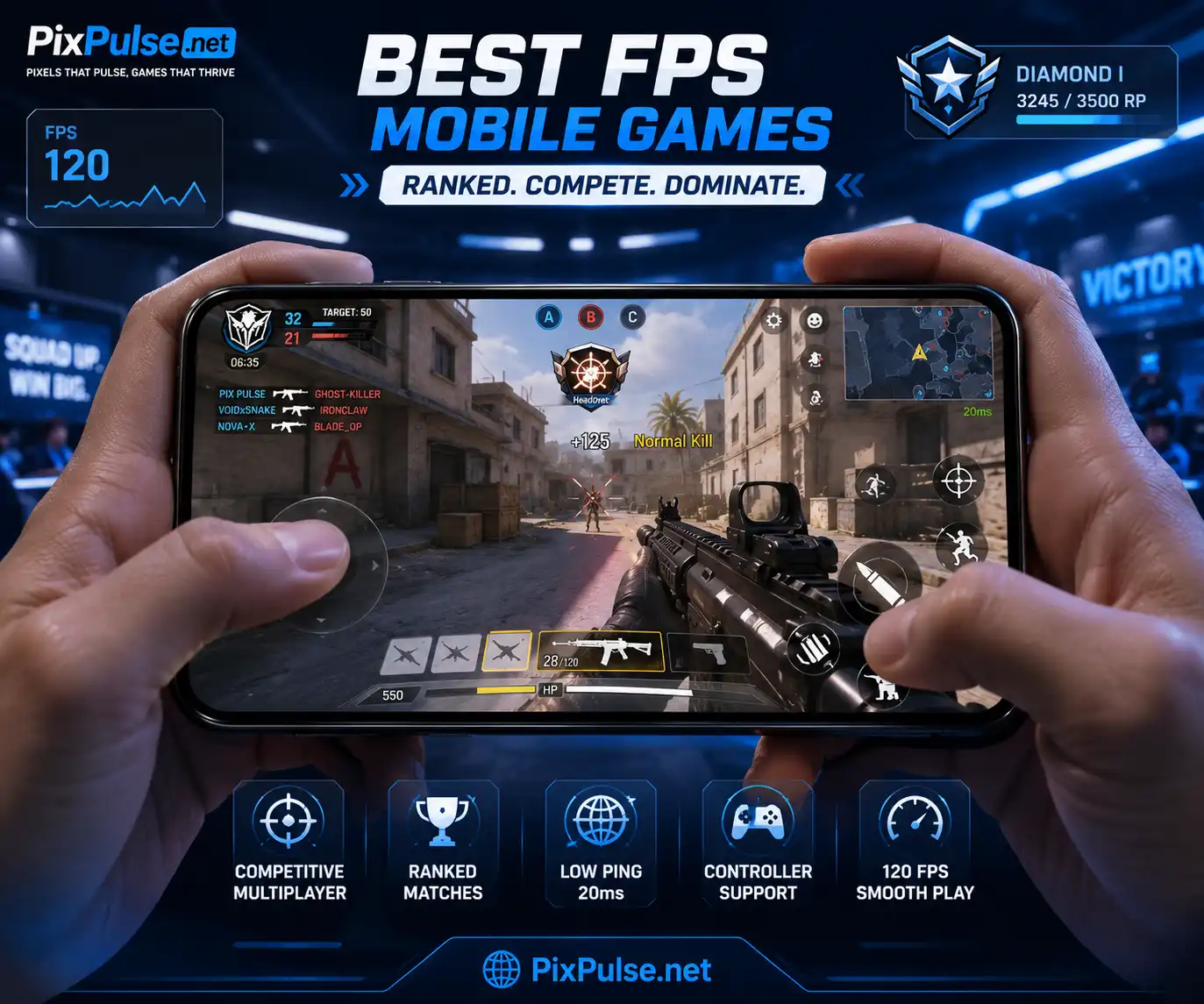 Best FPS Mobile Games in 2026 for Android & iPhone